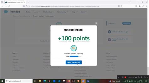 Business Process Mapping Salesforce Trailhead Salesforce Quiz Youtube