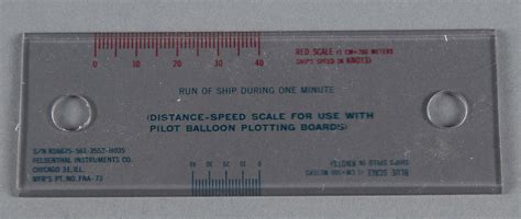 Plotter Scale Distance And Speed Balloon Plotting Board Felsenthal