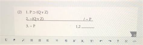 Solved Objective Is To Prove An Argument Valid By