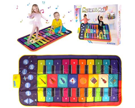 Muzikinis Kilimėlis Pianinas Vaikams 145 Cm