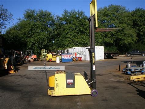 Hyster Walkie Stacker Counterballanced Forklift