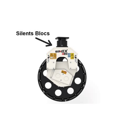 Sillent Bloc Pour Roue De Compactage Simex Fixon