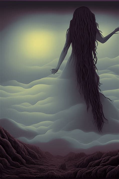 The Banshees Wail A Desolate Moor · Creative Fabrica