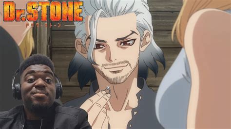 Treasure Island Dr Stone Season 3 Episode 6 Boss Reaction Youtube