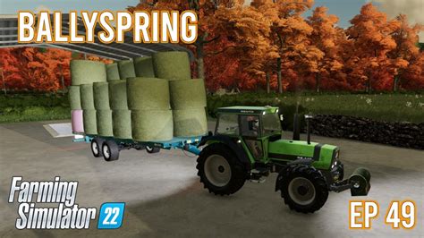 NOVEMBER SELL OFF BALLYSPRINGS Farming Simulator 22 Ep 49 YouTube