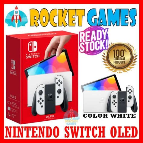 Jual Console Nintendo Switch Oled Mesin Nintendo Switch Oled White White Sg Bonus Di Seller