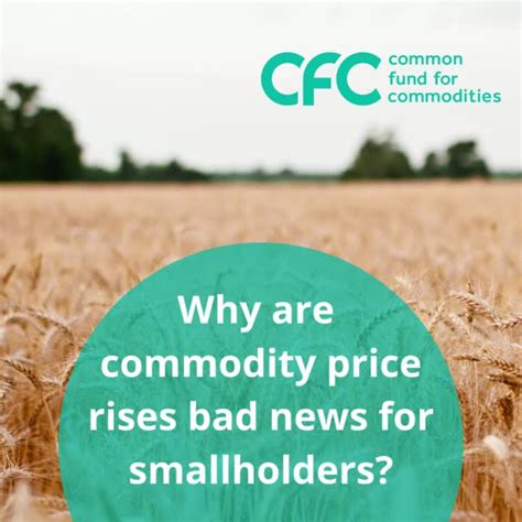Common Fund For Commodities On Linkedin Why Are Commodity Price Rises
