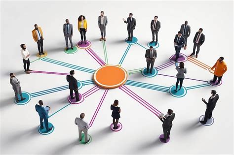 Premium Photo Conceptual People Network Linking And Connection