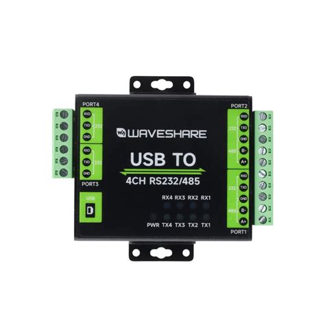 Industrial Isolated USB To RS232/485 Converter, Original FT4232HL Chip ...