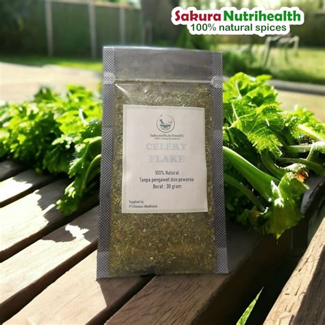Jual Celery Flake Seledri Cacah Kering Celery Bubuk Rempah Bumbu Dapur Premium Shopee Indonesia