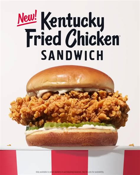 The New Kentucky Fried Chicken Sandwich Hey You Yeah You You Look