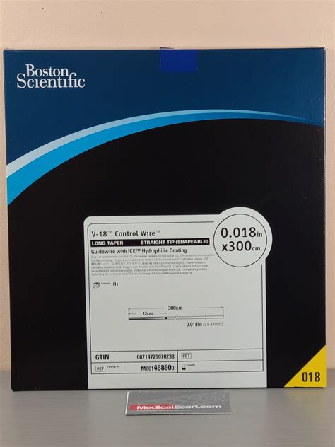 M001468600 46 860 V 18 Control Wire 0018”x300cm With Long Taper And