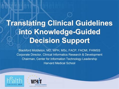 Translating Clinical Guidelines Into Knowledge Guided Decision Support Ppt Translating Clinical Guidelines Into Knowledge Guided Decision Support Ppt