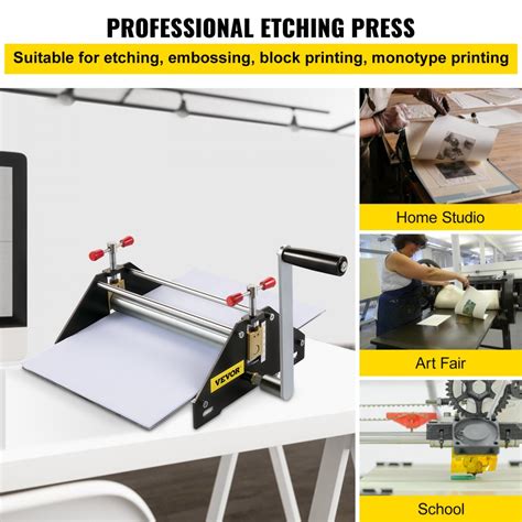 Vevor Etching Printing Press Basic Etching Press 16 X 10 Printmaking