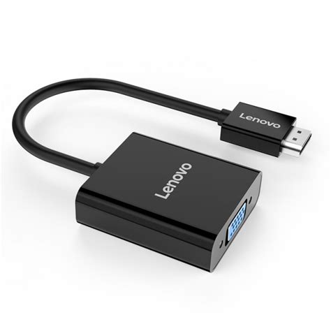 Lenovo H203 B Hub HDMI To VGA 3 5mm Jack Adapter