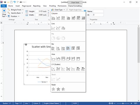 Flow Type Layout Reporting