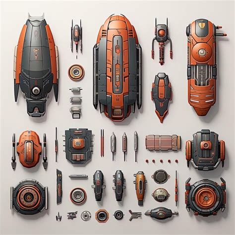 86000 Spaceship Details Pictures