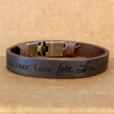 Signature Bracelet Etsy