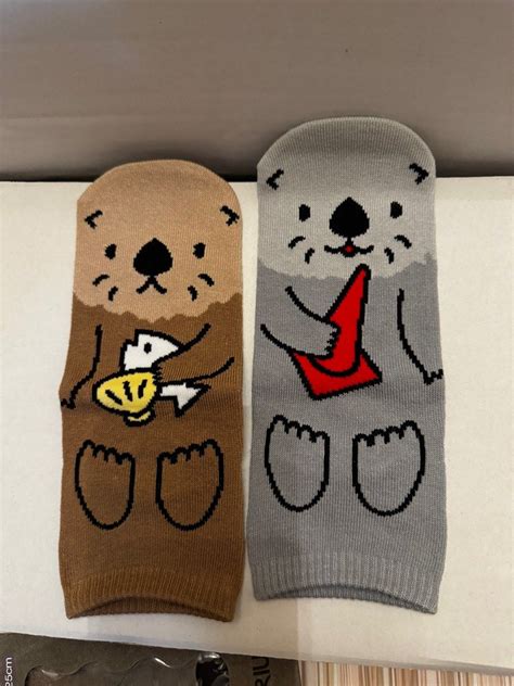 超可愛鳥羽水族館 海獺 海獅 襪toba Aquarium Sea Otter Sea Lion Socks 女裝 手錶及配件 襪褲襪