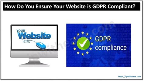 How Do You Ensure Your Website Is GDPR Compliant IP With Ease