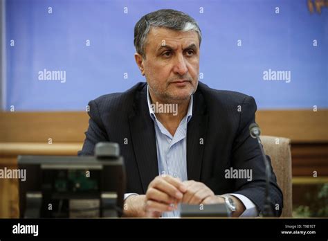 Tehran Tehran Iran 18th May 2019 Minister Of Roads And Urban