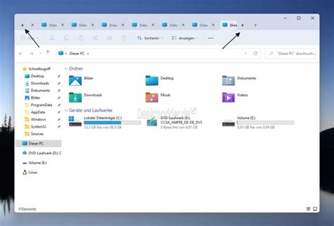 Windows 11 Tabs im Datei Explorer sind zurück Gleich mal getestet