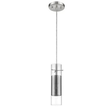 Kichler Winslow 1 Light Black Mini Pendant Single Metal Ceiling