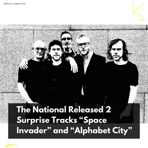 The National Released “space Invader” And “alphabet City”