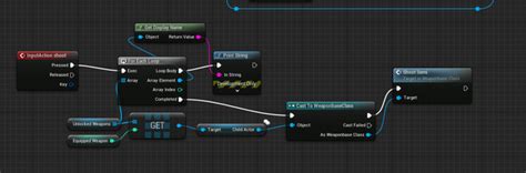 problem with weapon system r unrealengine