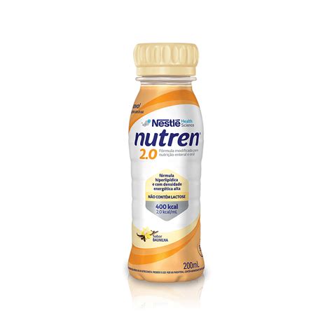 Nutren 2 0 Baunilha 200ml Nestle Melhor Preço