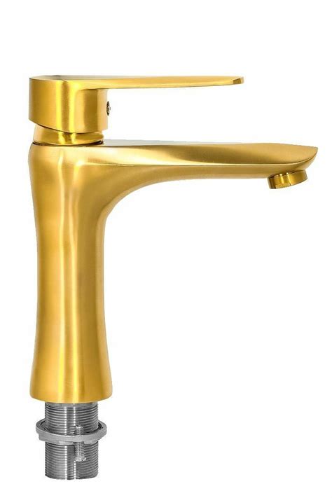 Смеситель для раковины золото PSM-303-5 GOLD - купить в Москве, низкая ...