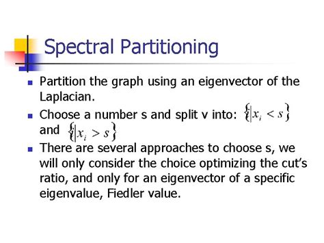 spectral partitioning works planar graphs and finite element