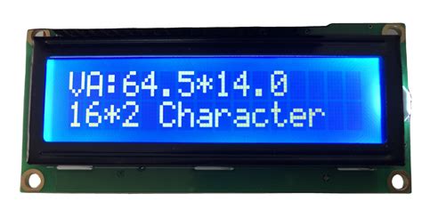 Characters X Lines Character Lcd Display Module Stn Blue Negative