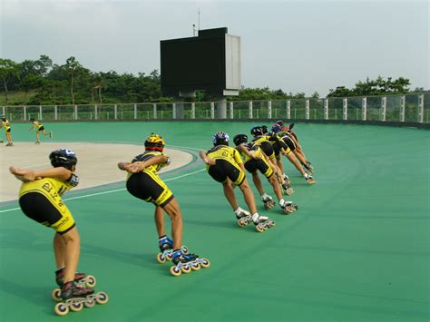 인라인롤러스케이트장 체육시설소개 문수경기장