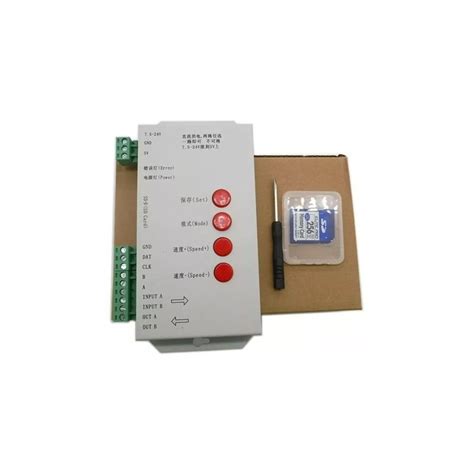 Controlador T1000s 2048 Pixeles Ws2811 Ws2812b Ws2801 5v 24v Japo Electronica