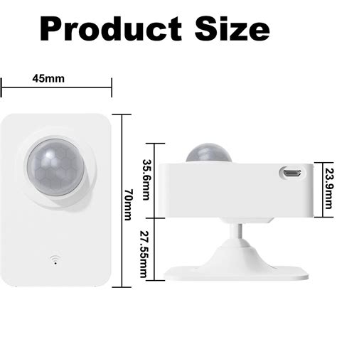 Smart Pir Infrared Motion Sensor Tuya Wifi Automat Vicedeal