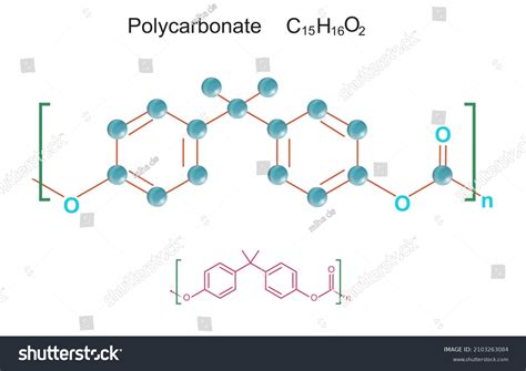 Structure Polycarbonate Illustration On White Background Stock Illustration 2103263084