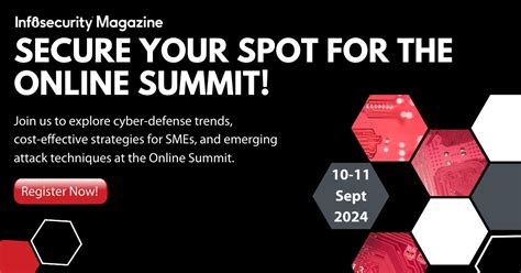 Infosecurity Magazine On Linkedin Infosecurity Magazine Autumn Online Summit 2024 Day One
