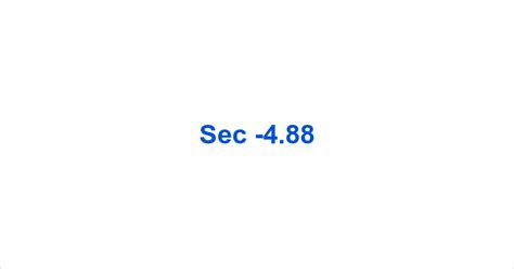Sec 488 Sec Minus 488 Value What Is The Sec Of 488 Radians