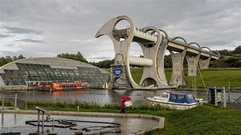 Falkirk Wheel Tour Boating In The Sky Scotland