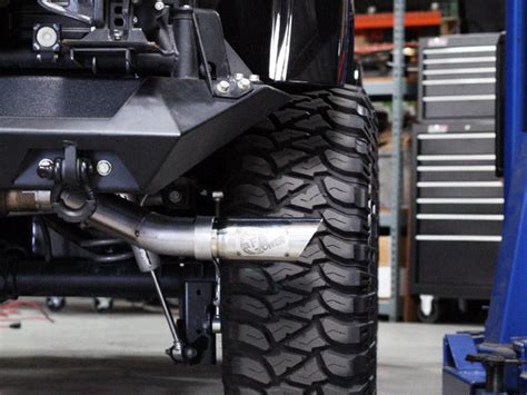 Afe Machforce Xp Exhausts Cat Back Ss 409 Exh Cb Jeep Wrangler 2dr 2012
