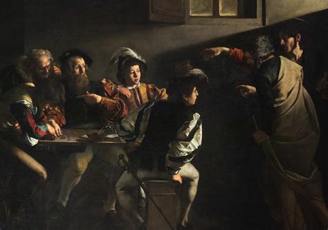 Masterpiece Story The Calling Of Saint Matthew By Caravaggio