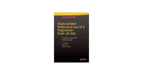 博客來 Oracle Certified Professional Java Se 8 Programmer Exam 1z0 809 A Comprehensive Ocpjp 8