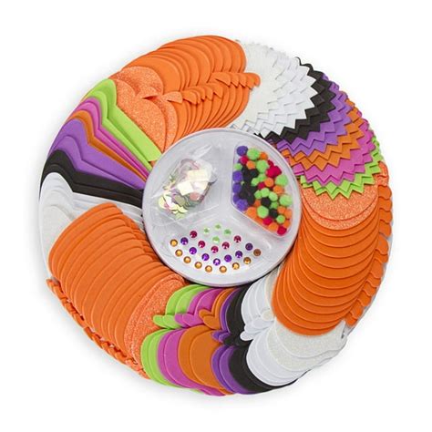 Foamies Halloween Party Platter Foam Shapes And More 449 Pieces