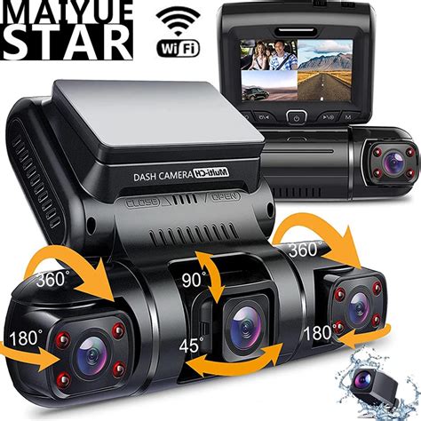 Gravador-de-V-deo-Autom-tico-Super-Night-Vision-Dash-Cam-4-C-meras-WiFi ...