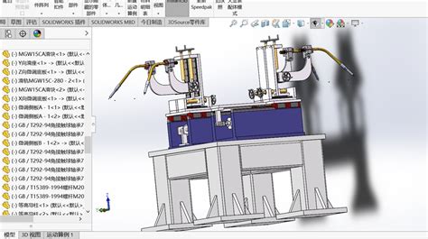 自动焊接机器人sw18可编辑solidworks 2018模型图纸下载 懒石网