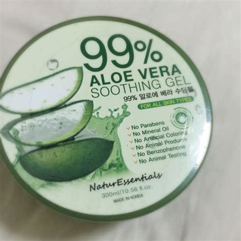 NaturEssential 99% Aloe Vera Soothing Gel, Beauty & Personal Care, Face ...