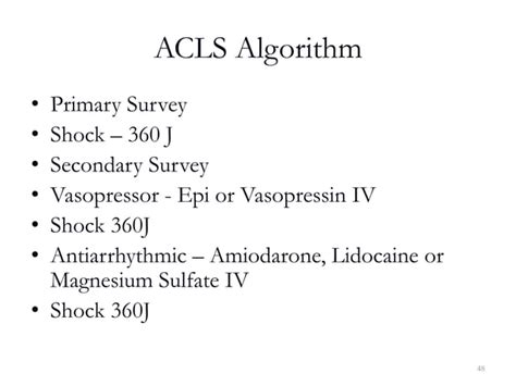 ACLS Presentation Pptx