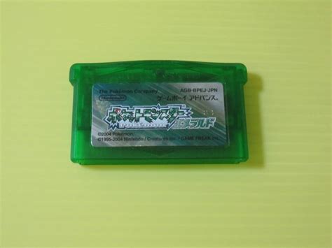 Yahooオークション 任天堂 Gba ポケットモンスターエメラルド ソフ
