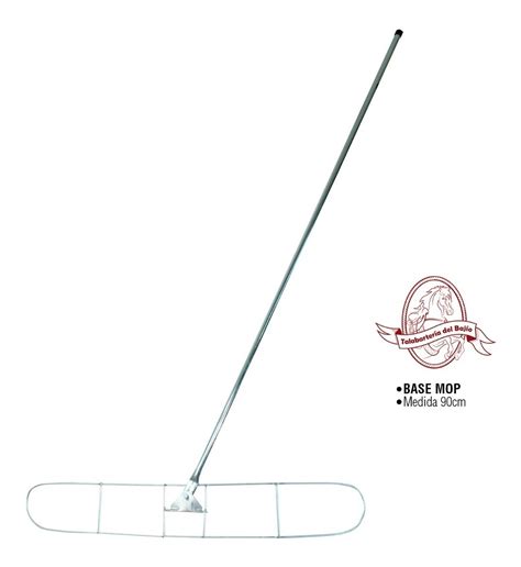 Base Para Mop 90cm Con 1 Funda Mop Hilaza En Tela Lona Envío Gratis